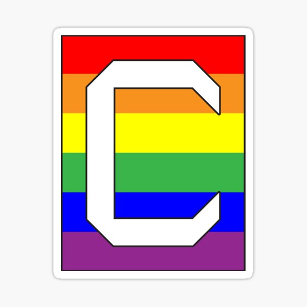 "Letter "C" LGBT Gay Pride Rainbow Flag font" Sticker for Sale by ...