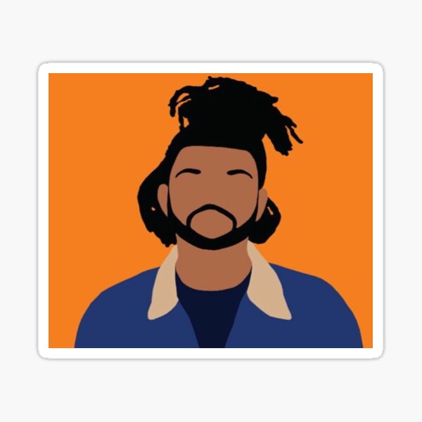 The Weeknd Stickers | Redbubble