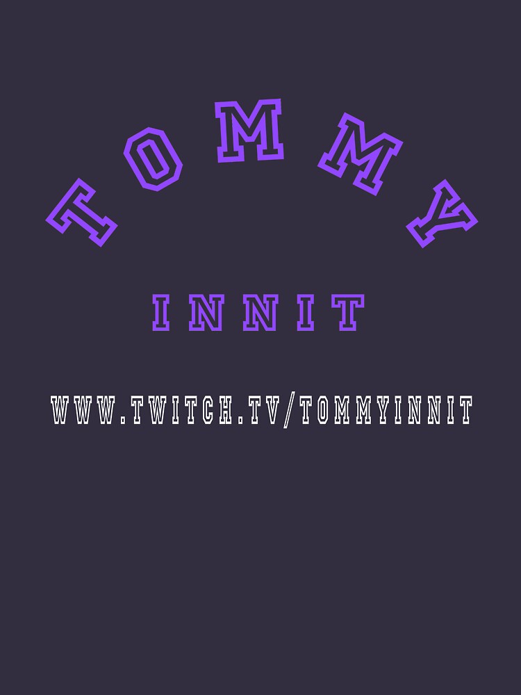 "Tommy innit Dream Smp" T-shirt for Sale by Artslovadesign | Redbubble ...