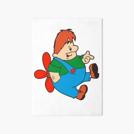 "Karlson Russian Cartoon Character." Art Board Print for Sale by ...