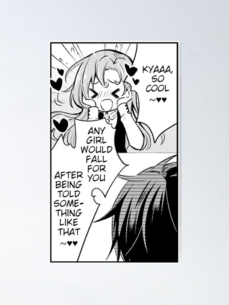 "Kyaaa, So Cool! | Misfit of Demon King Academy" Poster by mangaBear ...