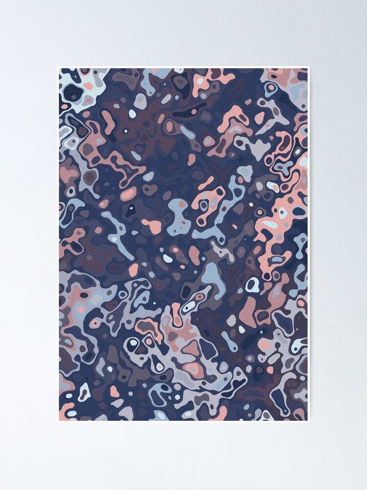 "Colourful Abstract Art Pattern" Poster by ABGdesigns | Redbubble