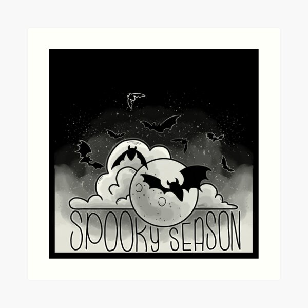 "Spooky Season" Art Print for Sale by TheLosersLounge | Redbubble