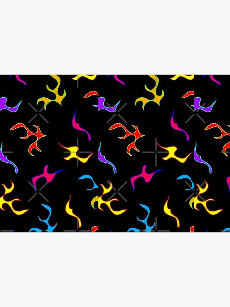 "y2k flames" Mask for Sale by sistermoiyaa | Redbubble