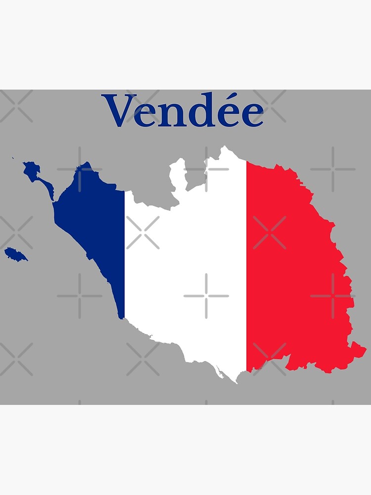"Vendee Map, France, French Department" Poster by marosharaf | Redbubble