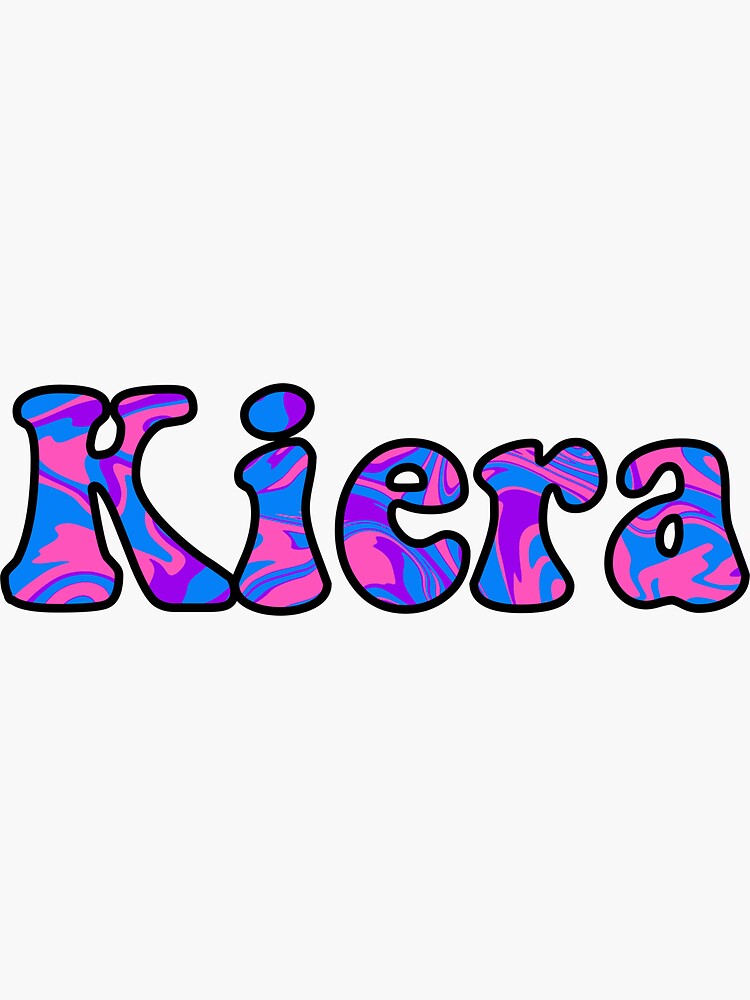 "Custom Kiera Design" Sticker by Kyrostickers | Redbubble