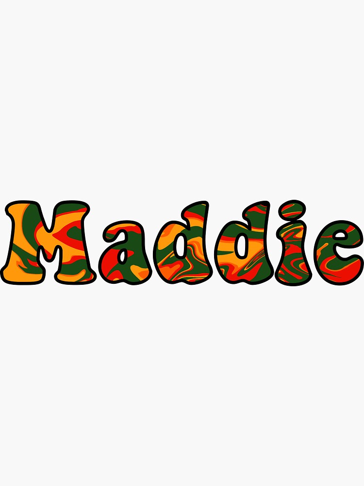"Custom Maddie Design" Sticker for Sale by Kyrostickers | Redbubble