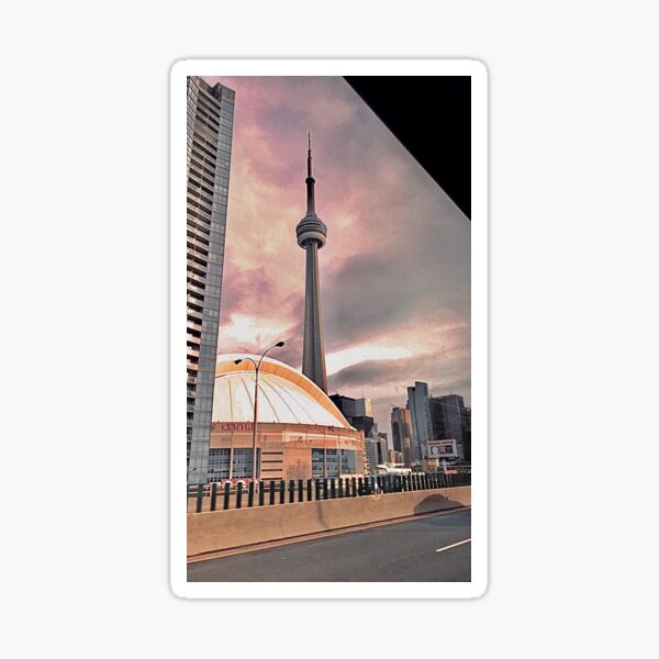 "Toronto CN Tower" Sticker by sunsetstyle | Redbubble