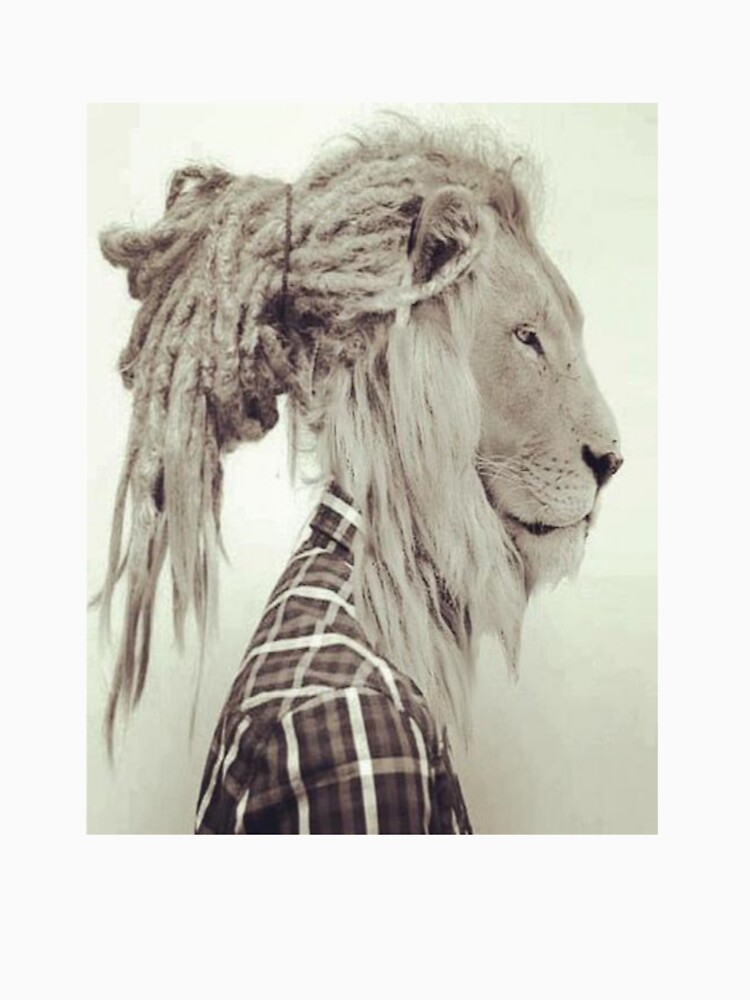 "Dread lock Lion" T-shirt for Sale by lovetheoutdoors | Redbubble ...