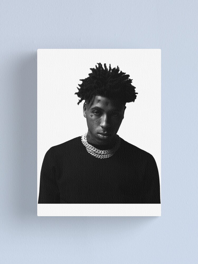"NBA YOUNGBOY" Canvas Print by SavageGear | Redbubble