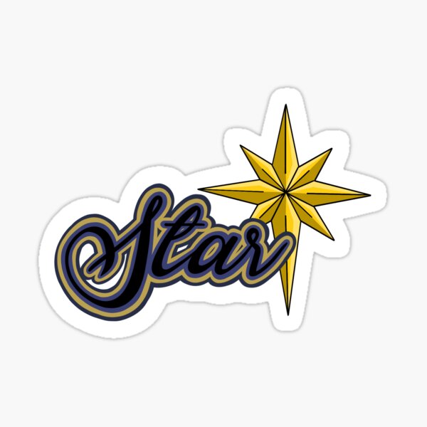 "Star" Sticker by modesthoneyy | Redbubble