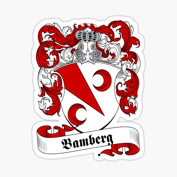 "Bamberg" Sticker for Sale by HaroldHeraldry | Redbubble