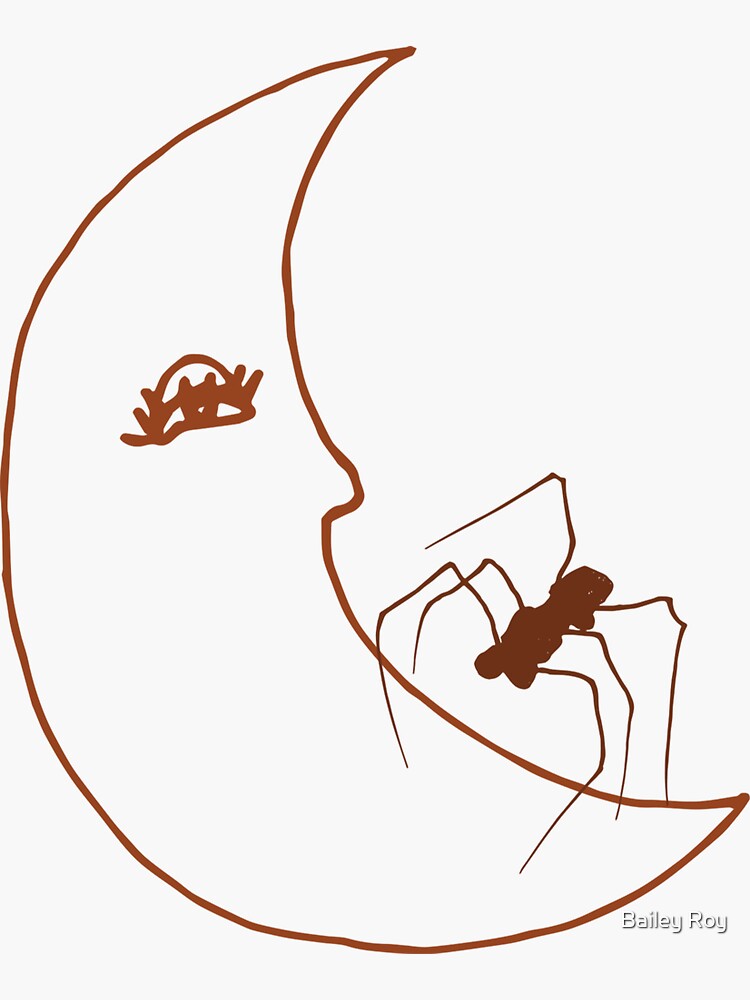 "Recluse" Sticker for Sale by Bailspails | Redbubble