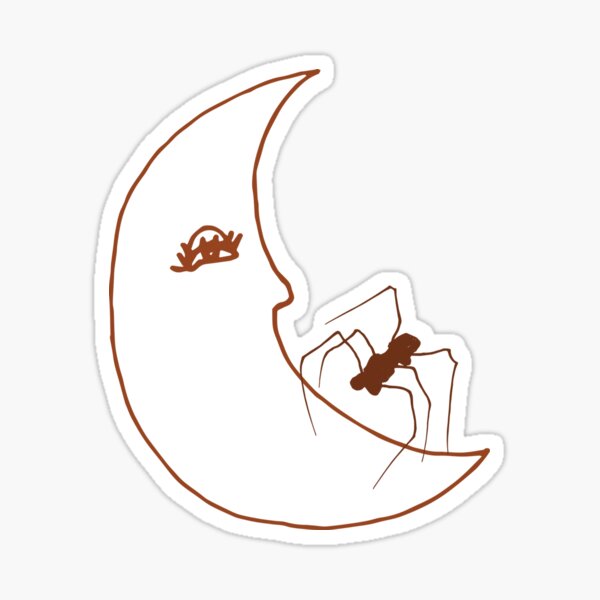 "Recluse" Sticker for Sale by Bailspails | Redbubble