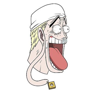 "Eneru WTF Face" Sticker for Sale by Stickerat | Redbubble