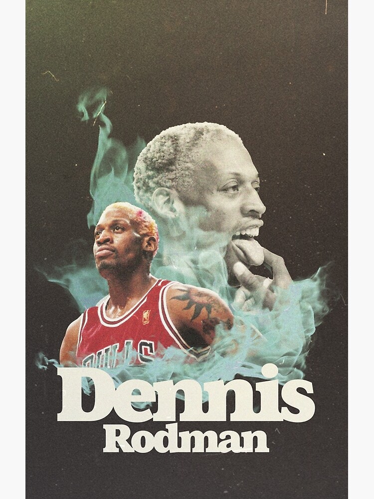 "Dennis Rodman Poster" Poster by Grahamhanny | Redbubble