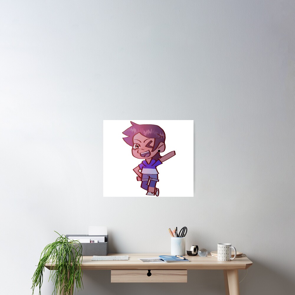 "Luz Noceda - The Owl House Chibi" Poster by gigigime | Redbubble