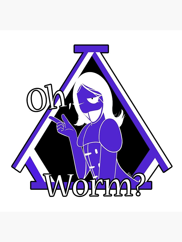 "Oh, worm?" Poster by scottydraws | Redbubble