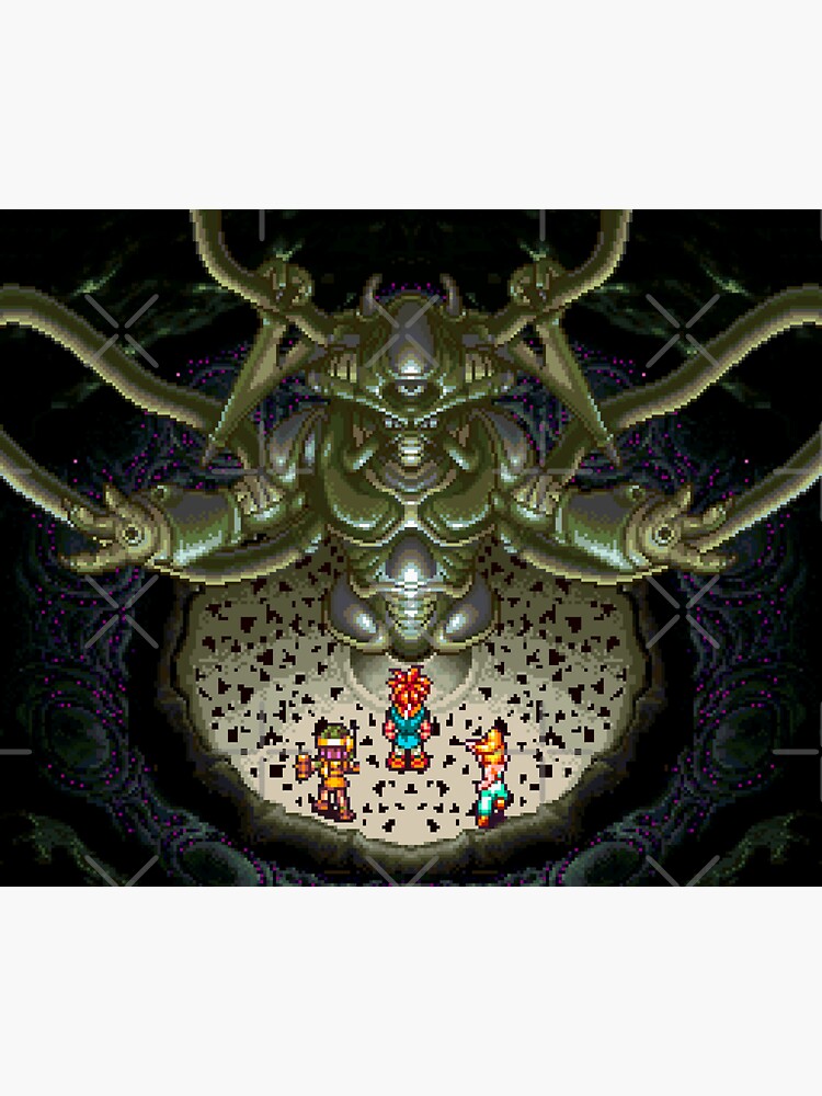 "Chrono Trigger Lavos Battle Pt2" Sticker for Sale by gin-nek-shop ...