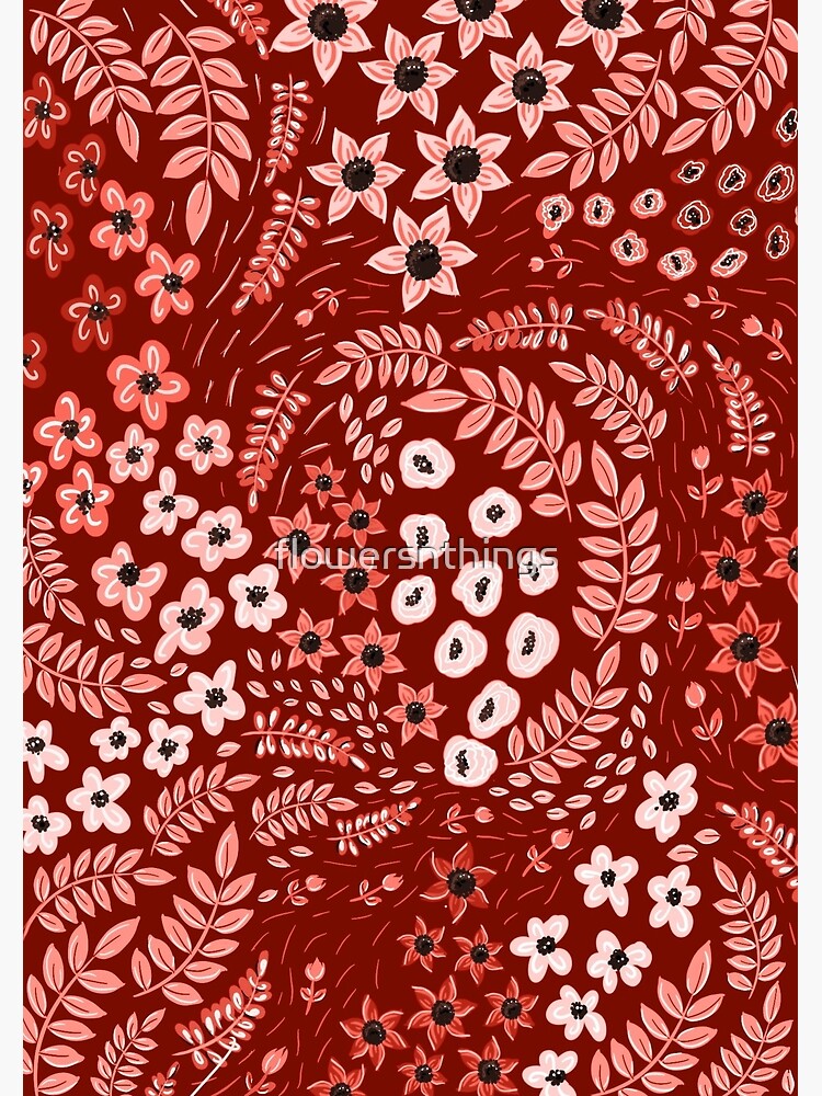 "Aunt Flo" Poster by flowersnthings | Redbubble