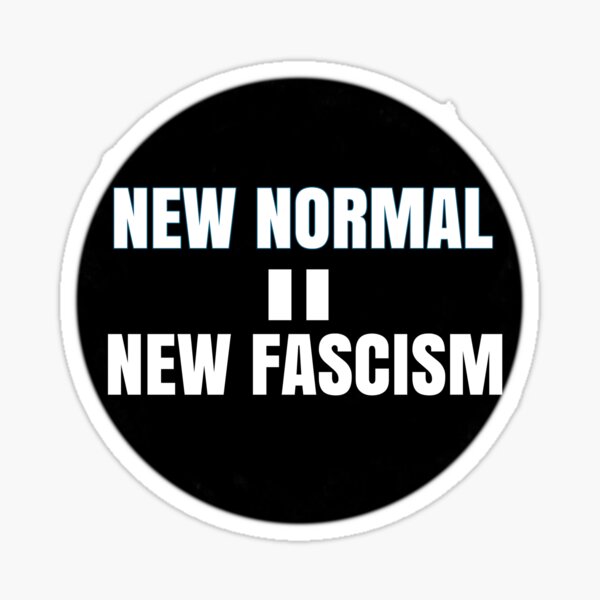 "New normal" Sticker for Sale by Sameer91 | Redbubble