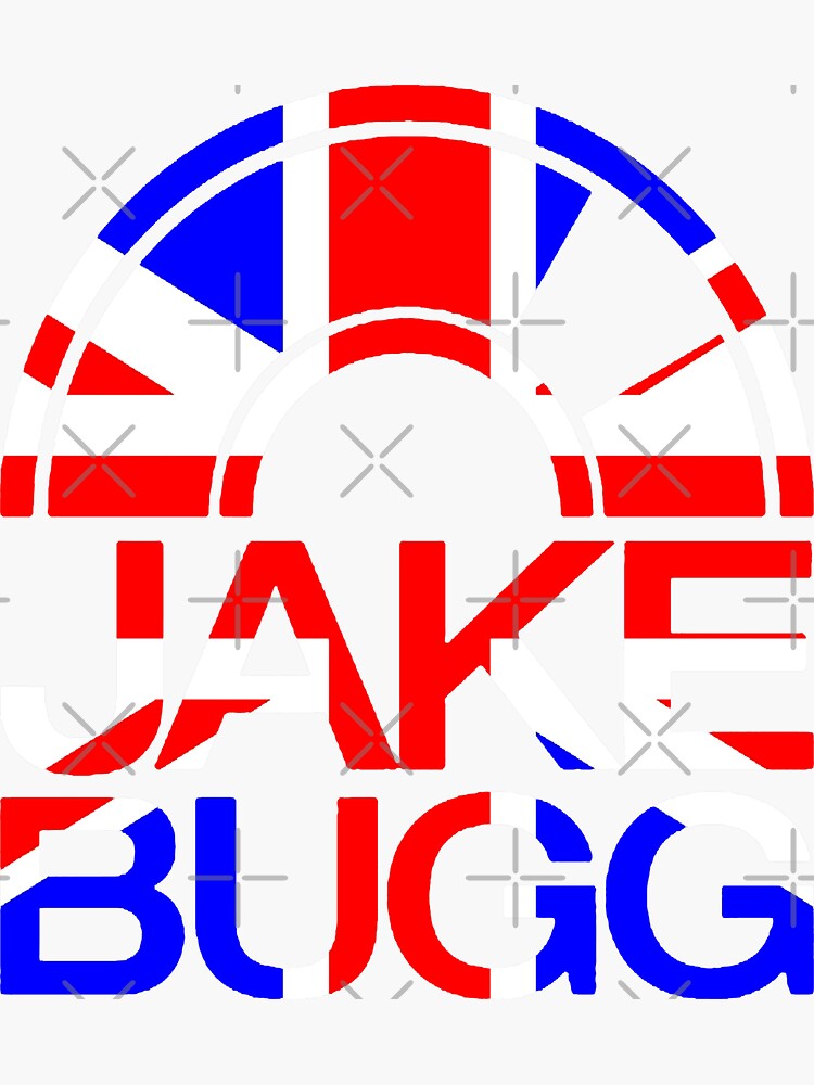"Jake bugg logo" Sticker by olivni23 | Redbubble
