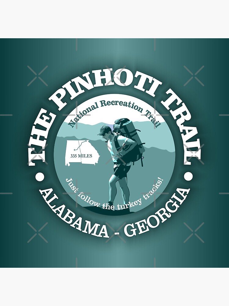 "Pinhoti Trail (T)" Poster for Sale by curranmorgan | Redbubble