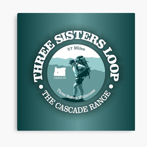 "Three Sisters Loop Trail (T)" Canvas Print for Sale by curranmorgan ...