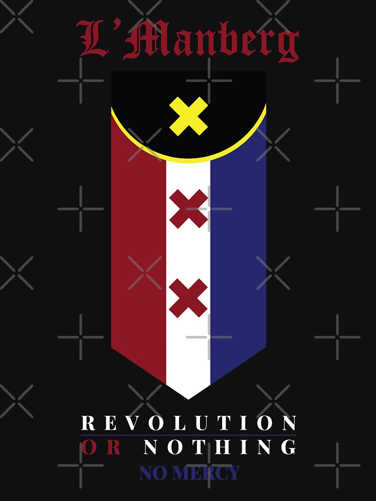 "lmanberg Flag - Revolution or Nothing (no mercy)" Essential T-Shirt ...