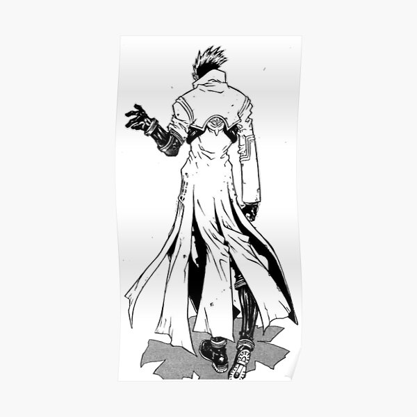 "Vash Sick Design" Poster for Sale by sad-square | Redbubble