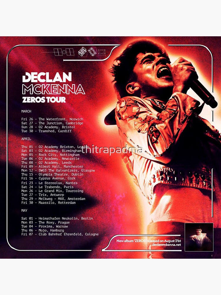 "Declan McKenna " Sticker for Sale by thitrapadma | Redbubble