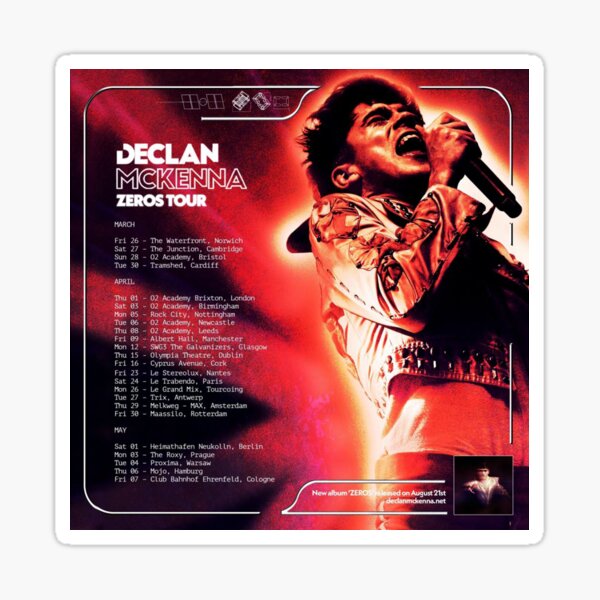 "Declan McKenna " Sticker for Sale by thitrapadma | Redbubble
