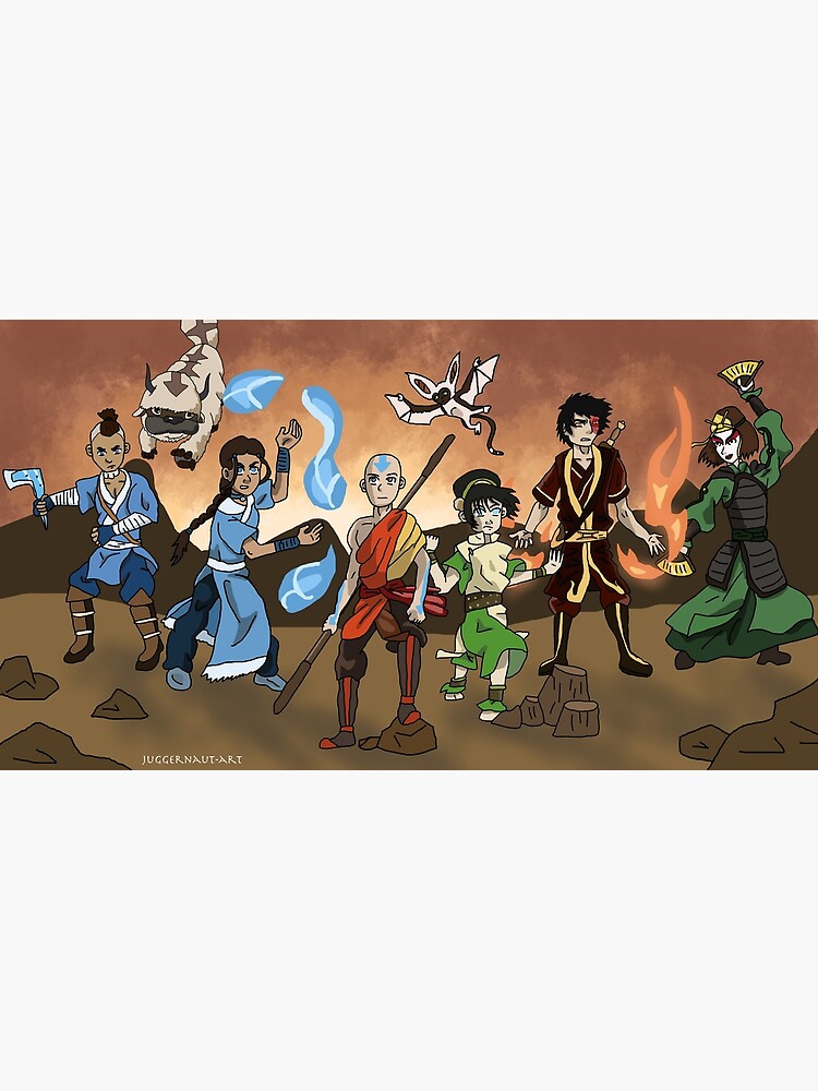 "Team Avatar 2" Poster by Juggernaut-Art | Redbubble