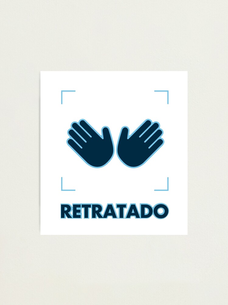 Lámina fotográfica «Retratado - Pedrerol» de davhid | Redbubble