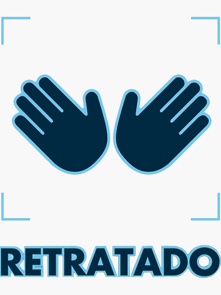 "Retratado - Pedrerol" Sticker for Sale by davhid | Redbubble