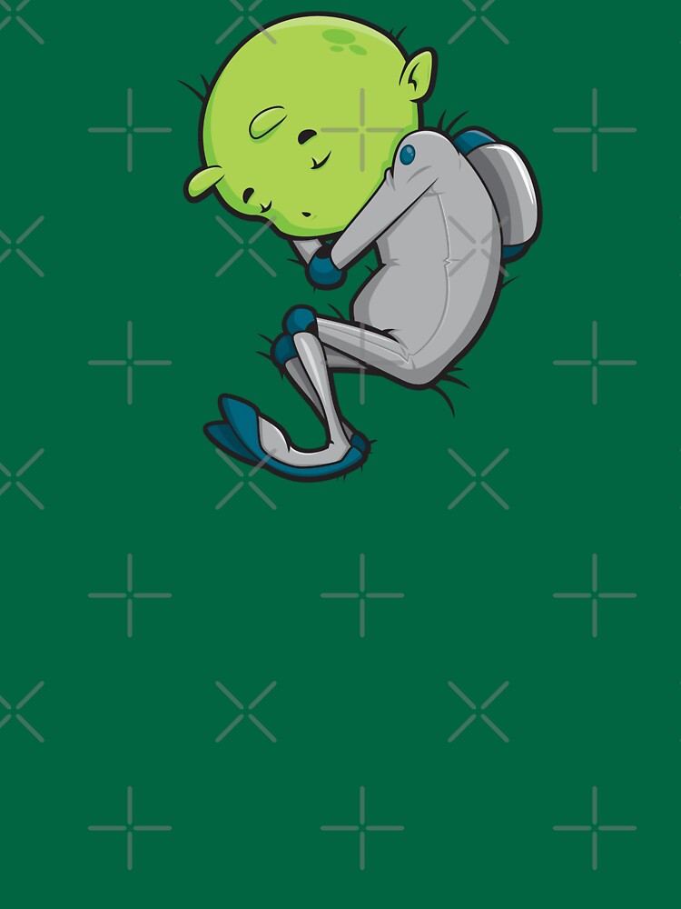 "Sleepy Alien" T-shirt for Sale by SteveArmstrong | Redbubble | sleepy ...