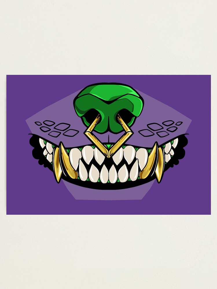 "Punk Purple Canine" Photographic Print for Sale by Deranged-Kennel ...