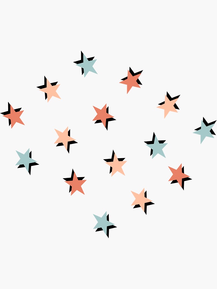 "mini retro vsco stars pack" Sticker for Sale by shop-rosie | Redbubble