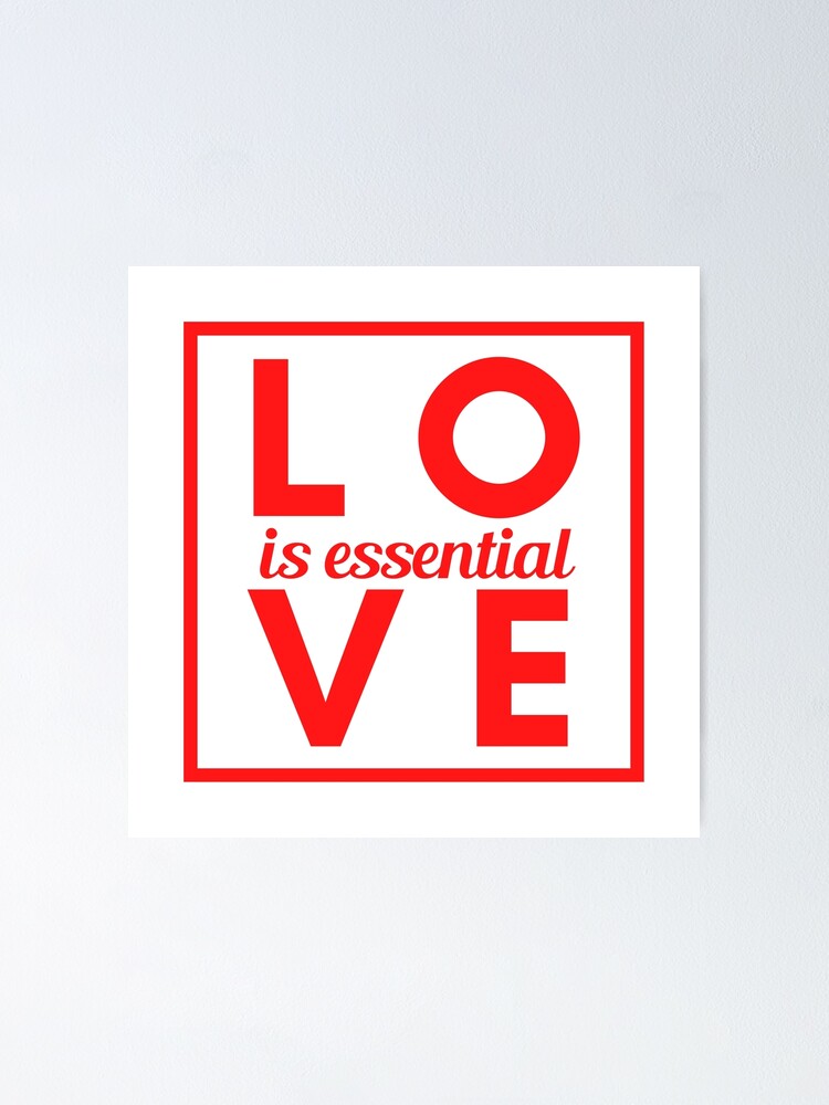 "Love is Essential/ Love is not Tourism campaign (box design)" Poster ...
