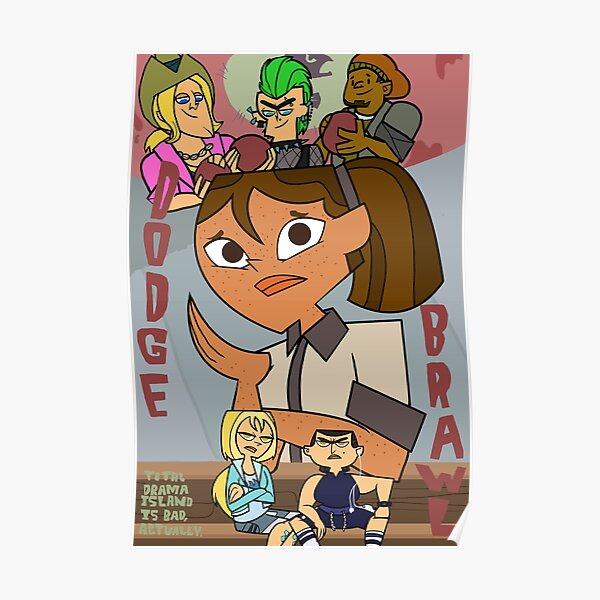 "Dodge-Brawl" Poster by WhiteNoah | Redbubble