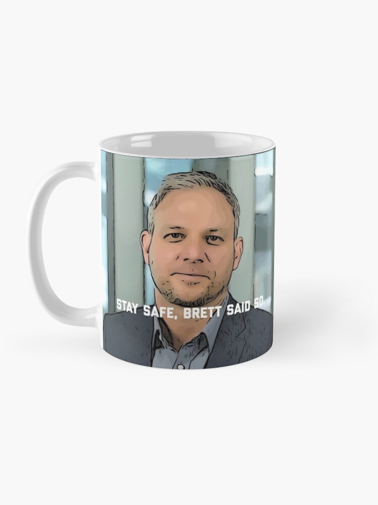 "Brett Sutton Chief Health Officer Victoria graphic saying, "Stay safe ...