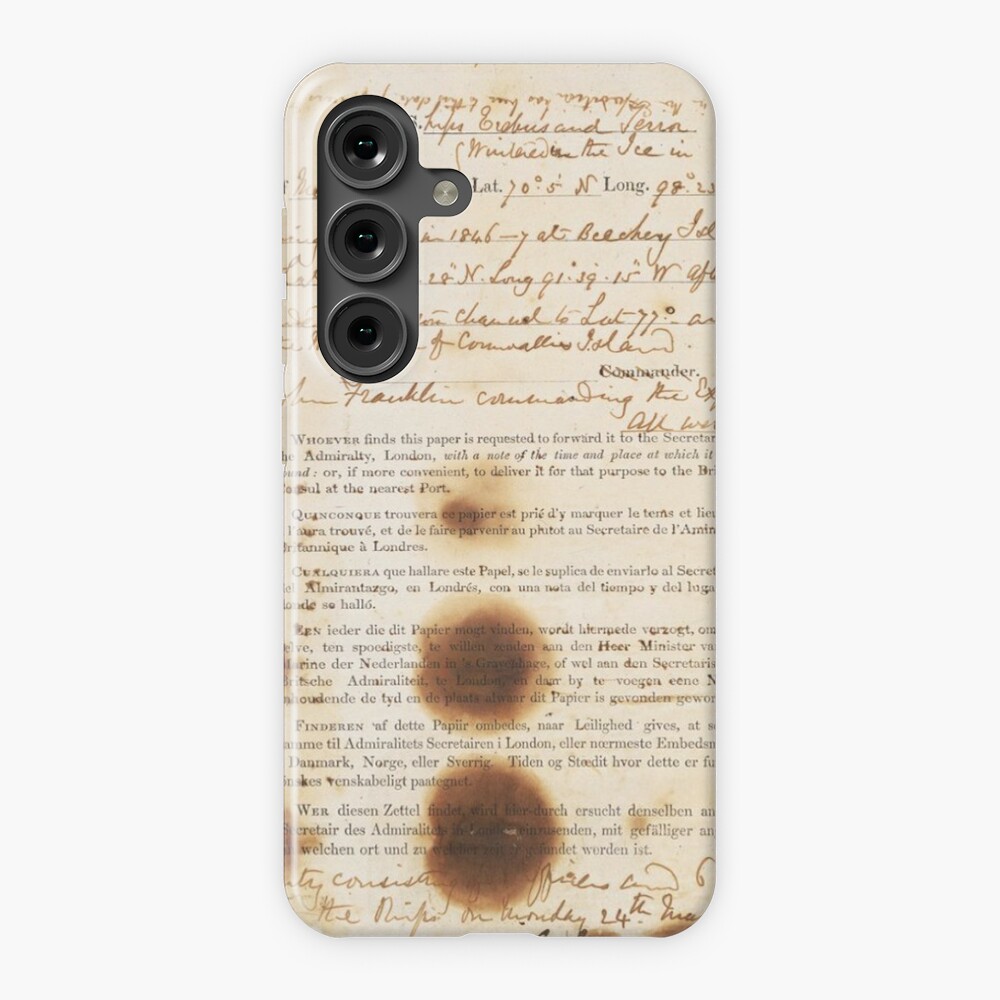 "Victory Point Note (Franklin Expedition)" Poster for Sale by ...