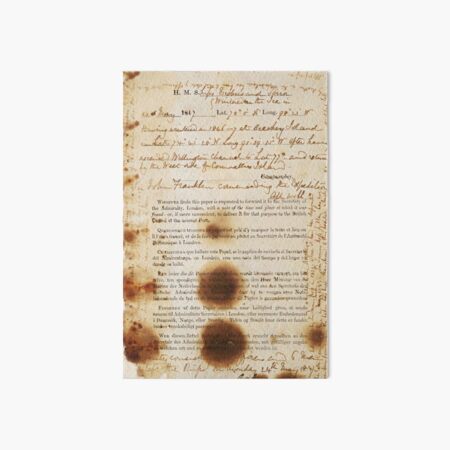 "Victory Point Note (Franklin Expedition)" Galeriedruck von downeymore ...