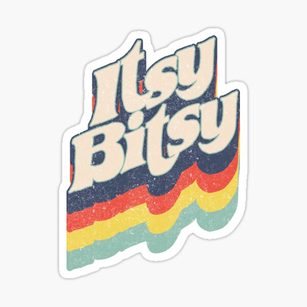 "Itsy Bitsy" Sticker by rampad1 | Redbubble