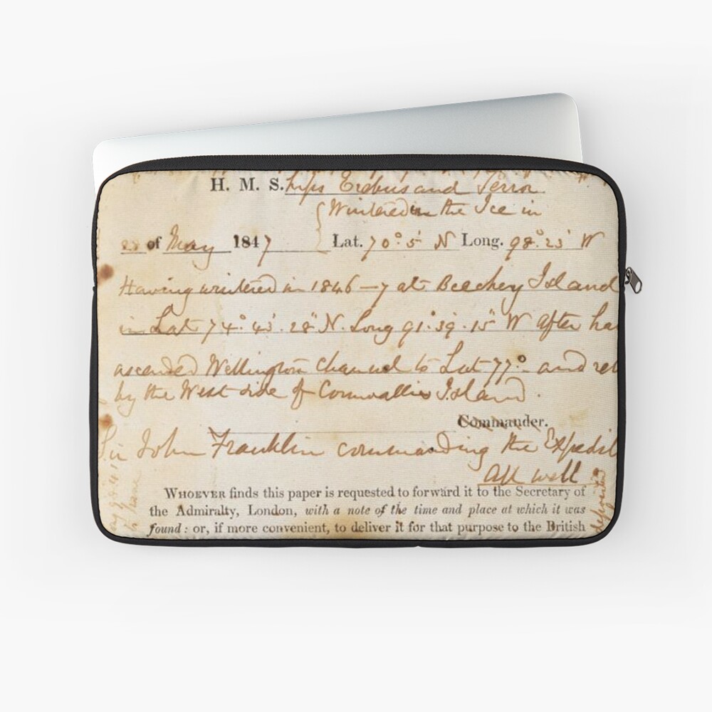 "Victory Point Note (Franklin Expedition)" Poster for Sale by ...