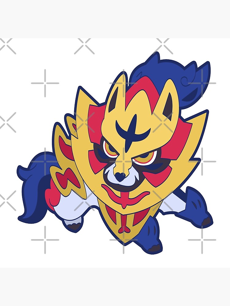 "Furry Wolf Legendary Shield" Art Print for Sale by chibicarrera ...