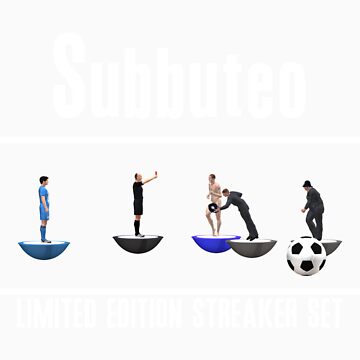 "Subbuteo: Limited Edition Streaker Set" Sticker for Sale by Cue ...