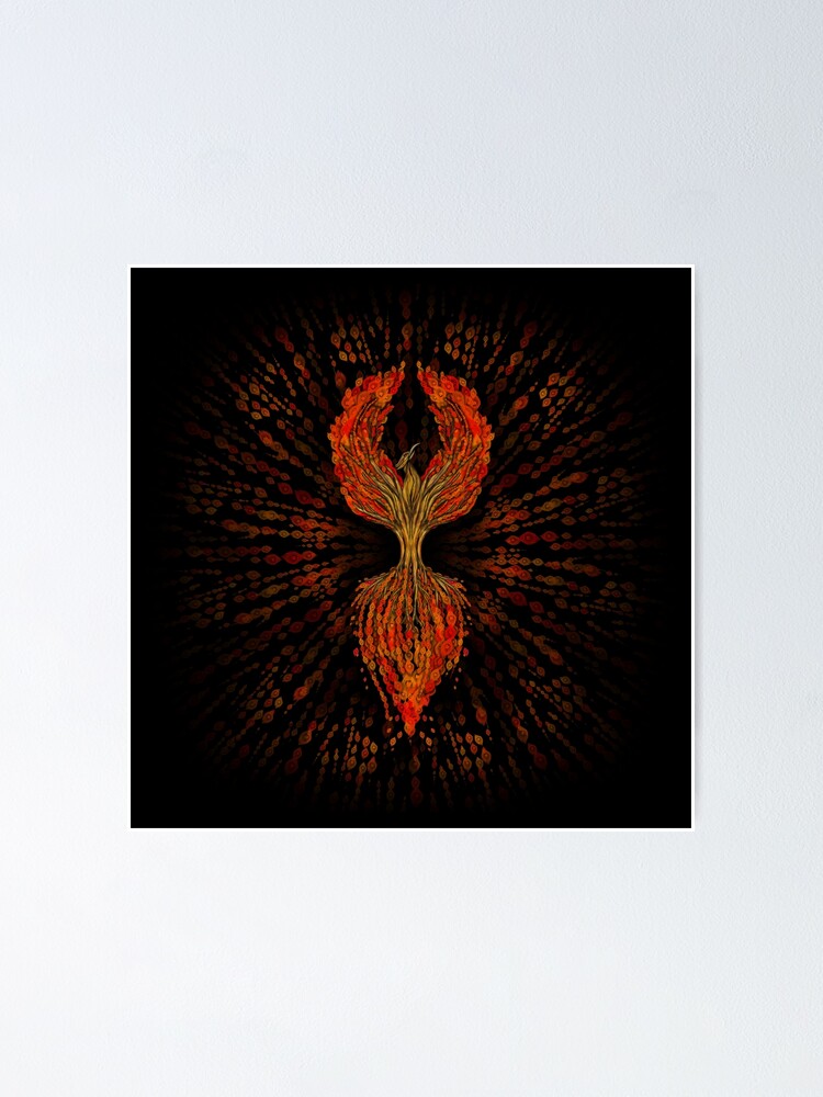 "Phoenix Tree of Life " Poster for Sale by k9printart | Redbubble