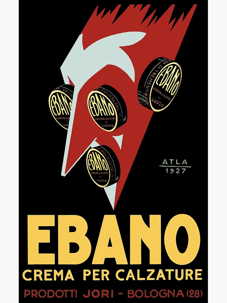 "ITALIAN SHOE POLISH - ADVERT" Poster by ThrowbackAds | Redbubble