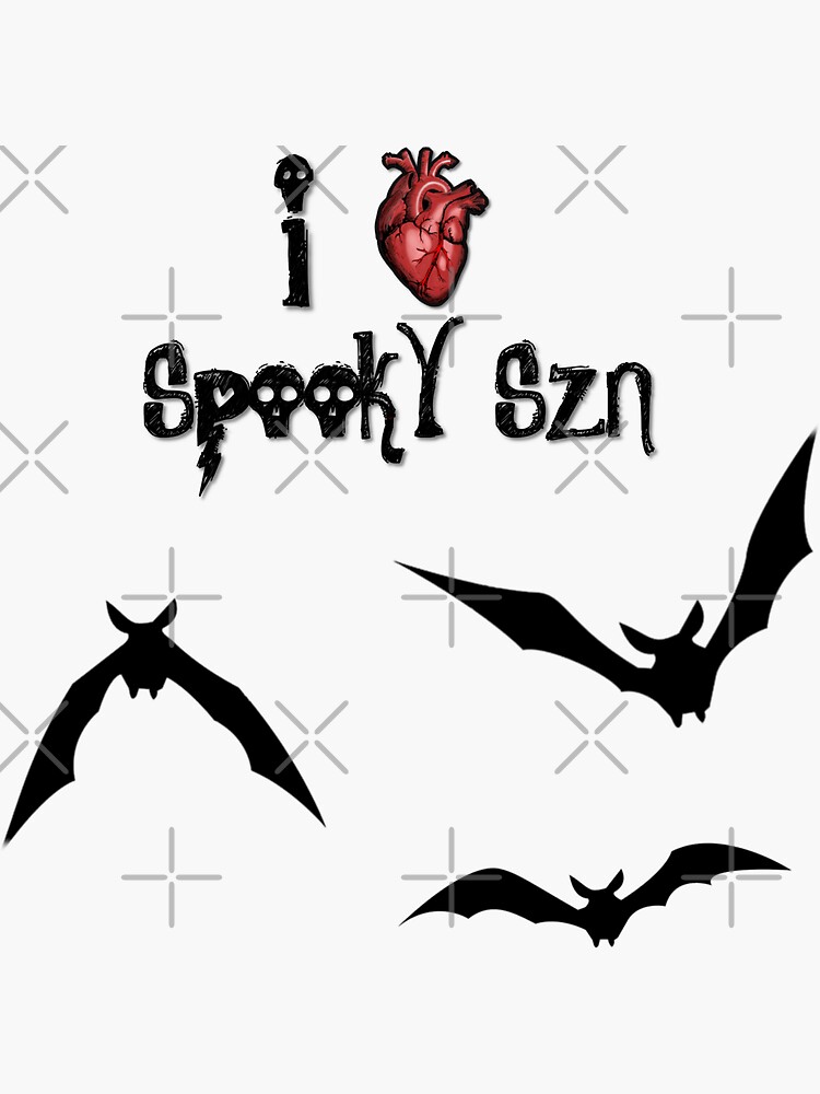 "Spooky Szn Sticker Pack | I Love Spooky Szn TM11" Sticker for Sale by ...
